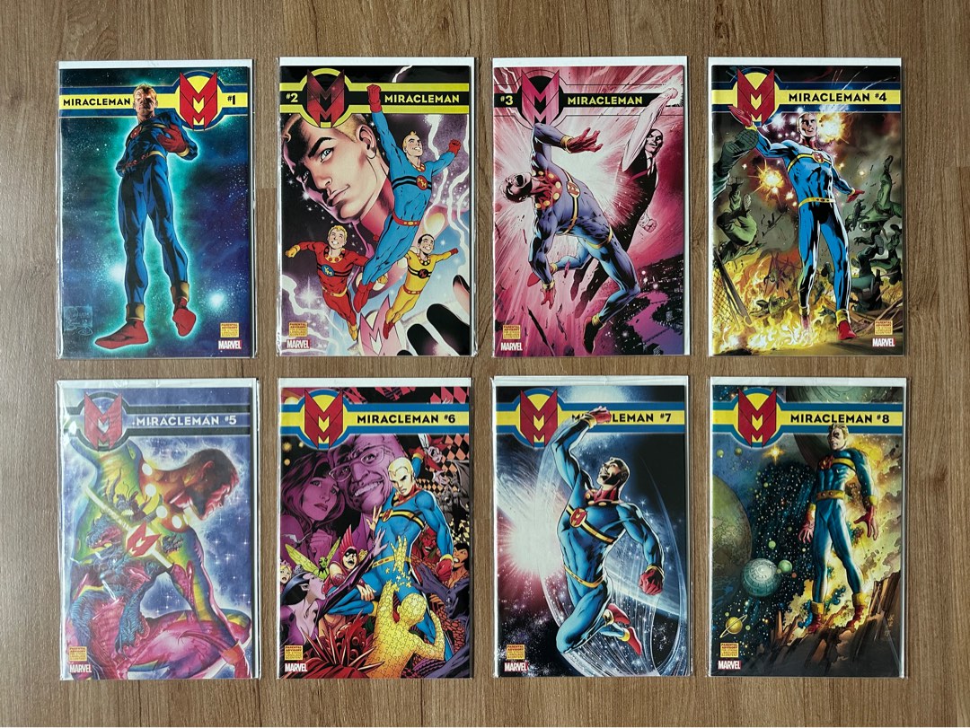 Marvel Comics Miracleman 1-8 written by Alan Moore, Hobbies & Toys ...