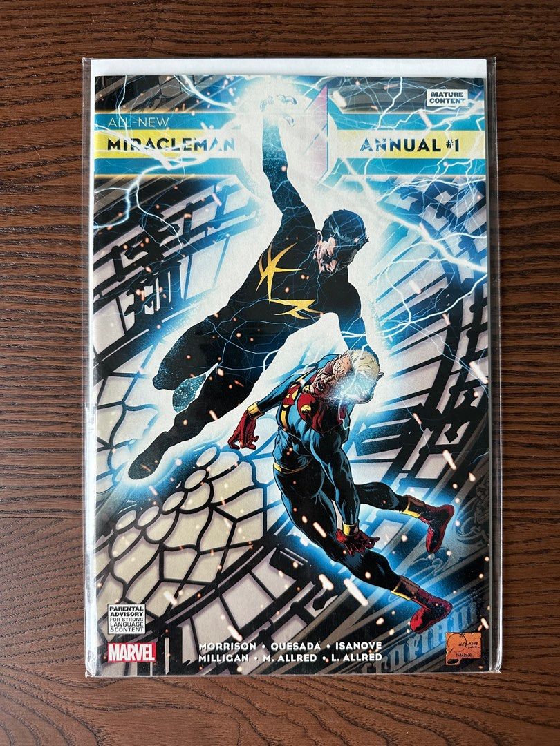 Marvel Comics Miracleman Annual #1 by Grant Morrison and Joe Quesada on ...
