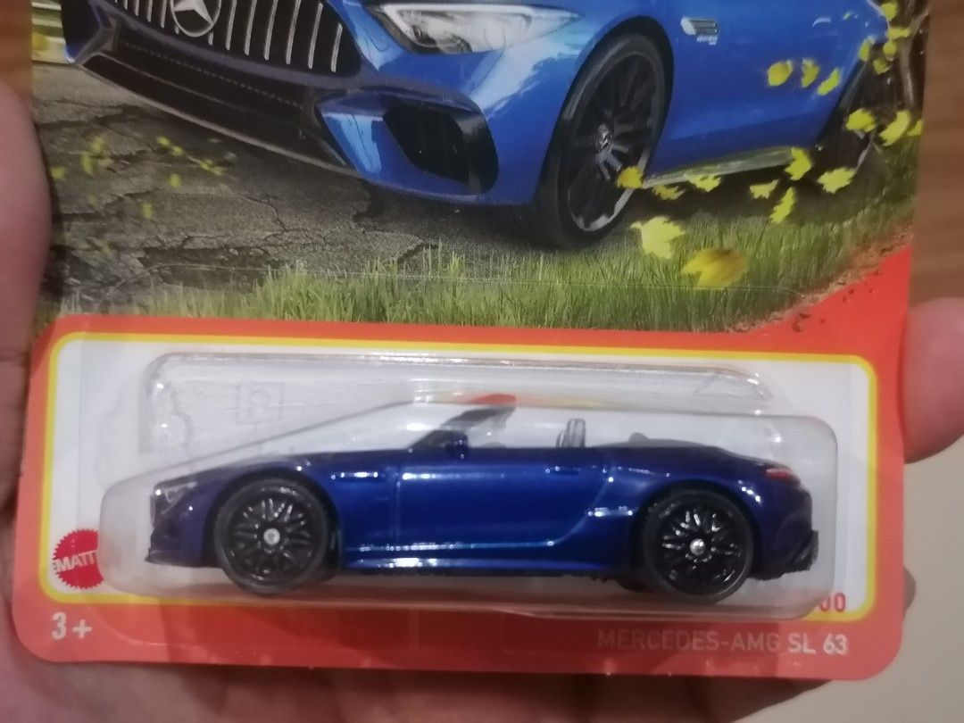 Matchbox 2023 MBX Highway Mercedes-AMG SL 63 - Metalflake Blue, Hobbies ...
