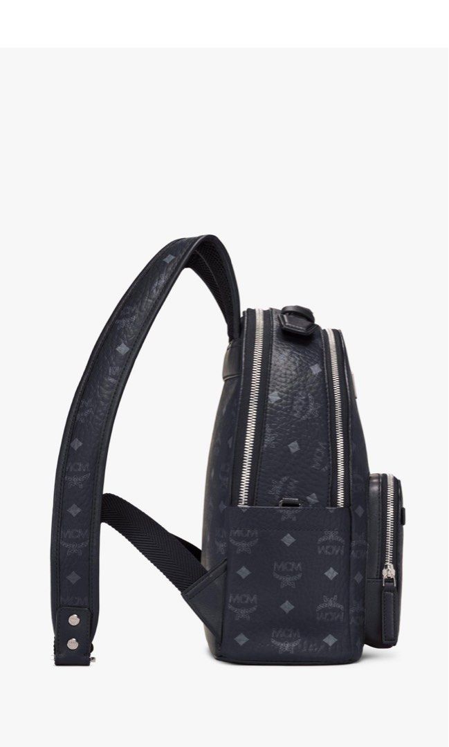 MCM Stark Backpack in Visetos, Women's Fashion, Bags & Wallets ...