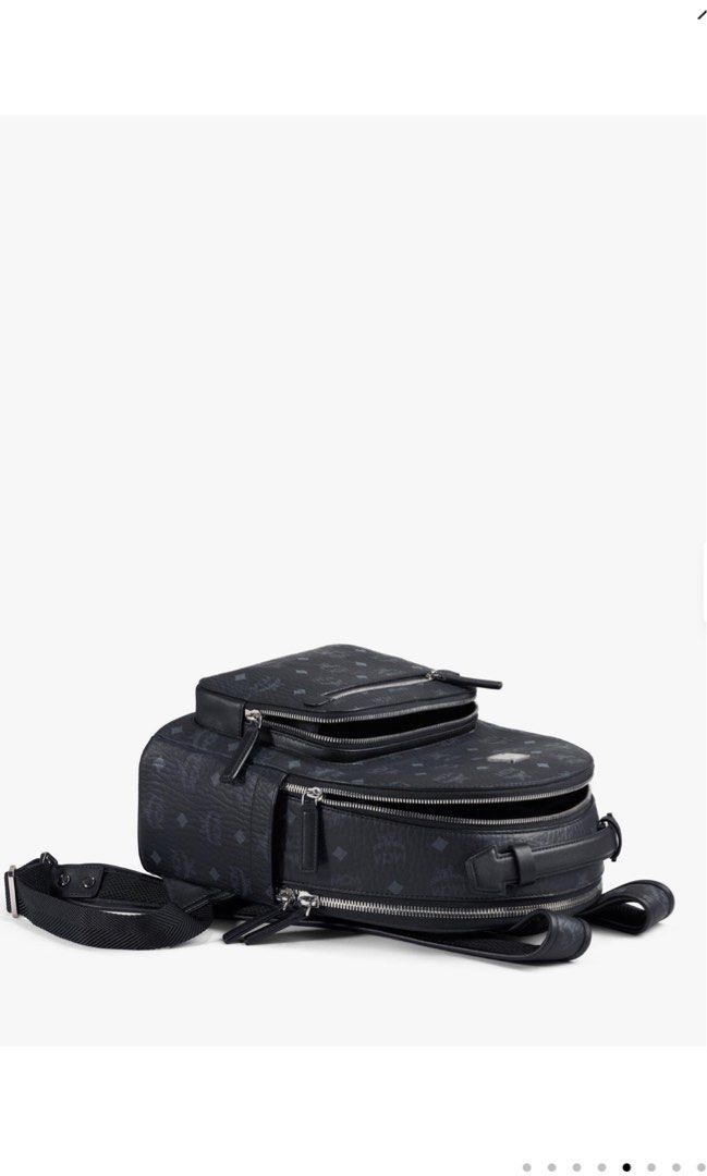 MCM Stark Backpack in Visetos, Women's Fashion, Bags & Wallets ...