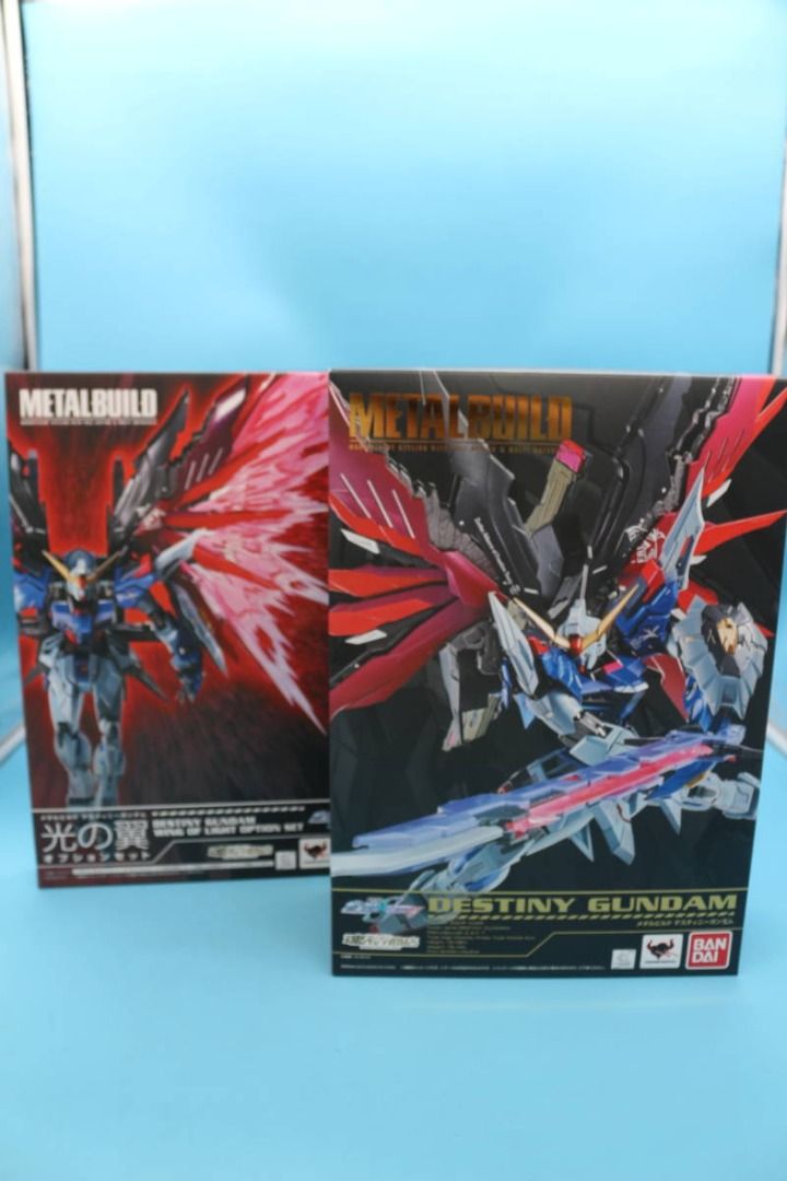 METAL BUILD 命運高達 (全套) 機動戰士高達 SEED DESTINY, 興趣及遊戲, 玩具 & 遊戲類 - Carousell