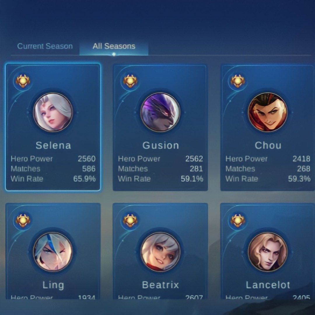 MLBB Semi-Stacked Acc, Video Gaming, Gaming Accessories, Game Gift ...