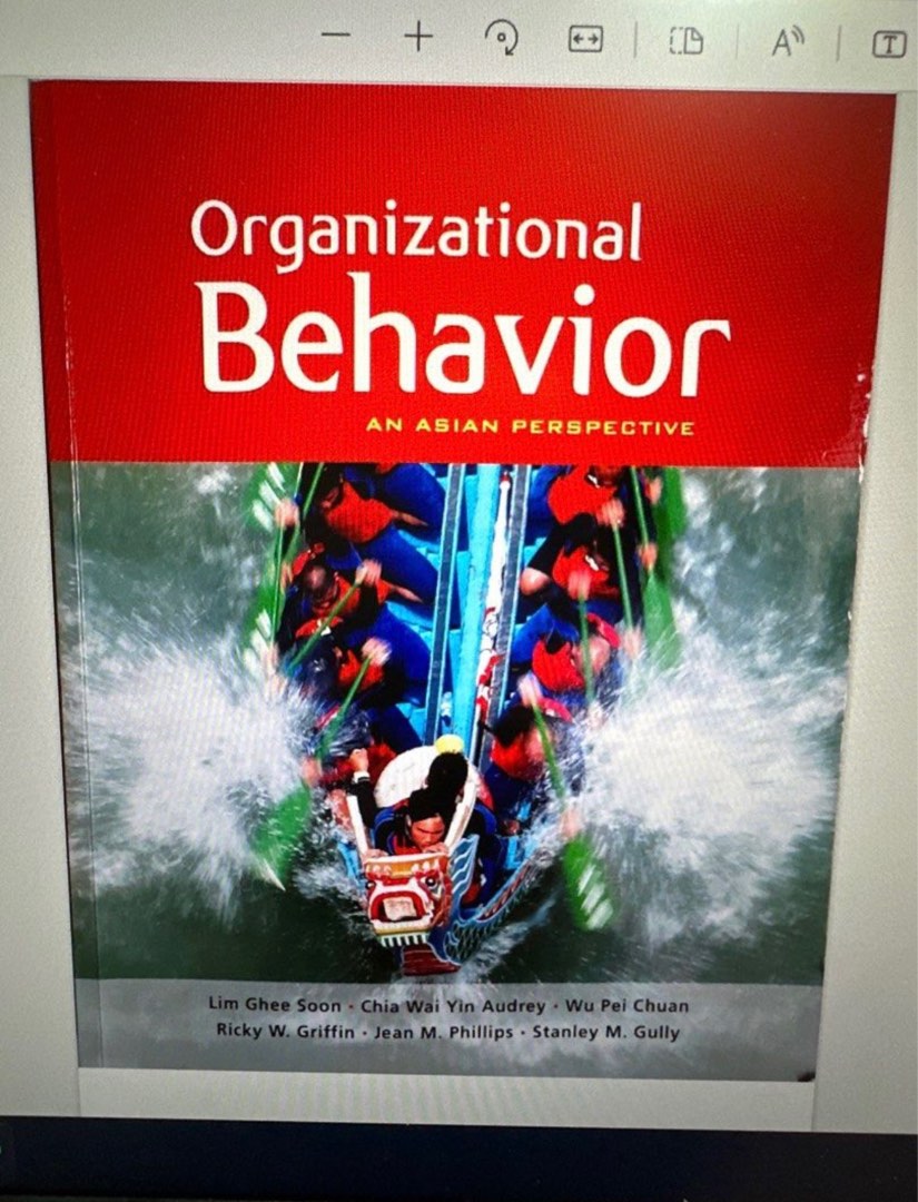 Mn01706 Pdf Textbook Organisational Behavior Hobbies Toys Books