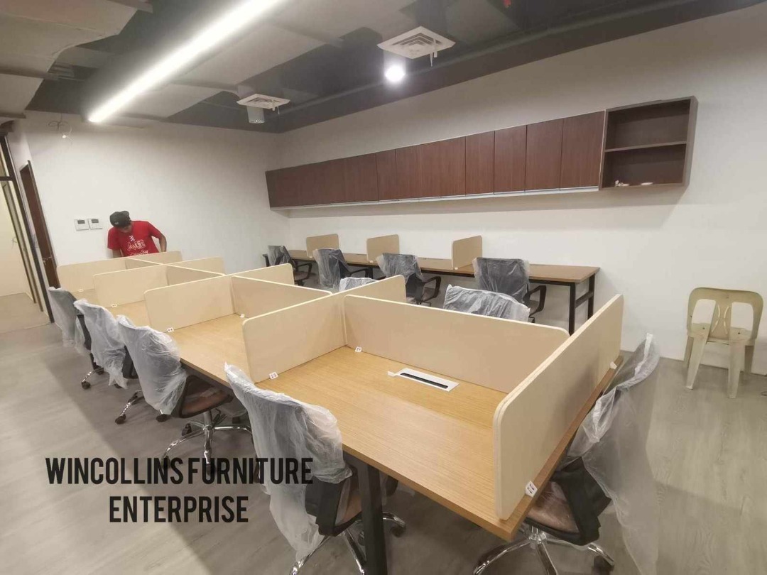 MODULAR WORKSTATION TABLE, Furniture & Home Living, Office Furniture ...