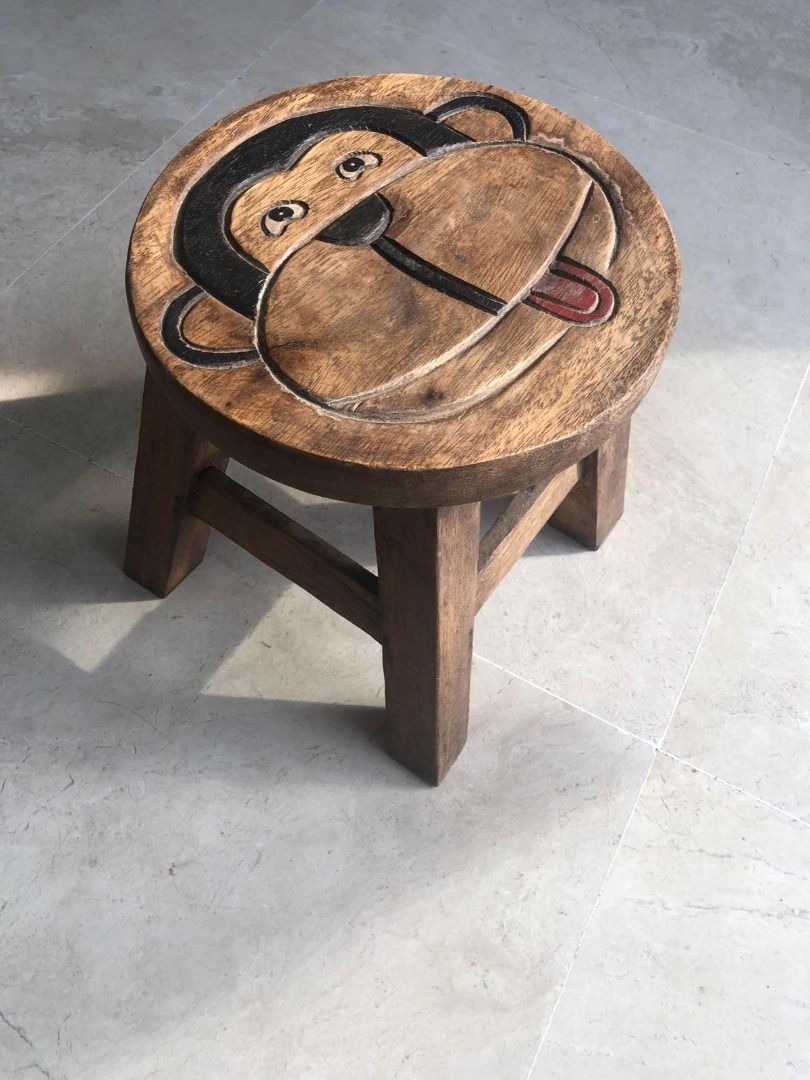 Monkey Mini Seat, Furniture & Home Living, Furniture, Chairs on Carousell