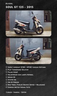 100+ Yamaha soul gt Dijual | Motor | Carousell Indonesia