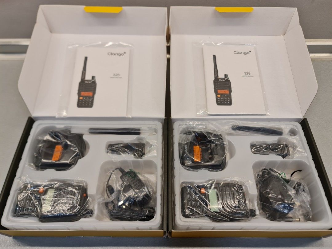 MOTOROLA CLARIGO 328 Professional UHF Portable Two-Way Radio (1 Pair ...