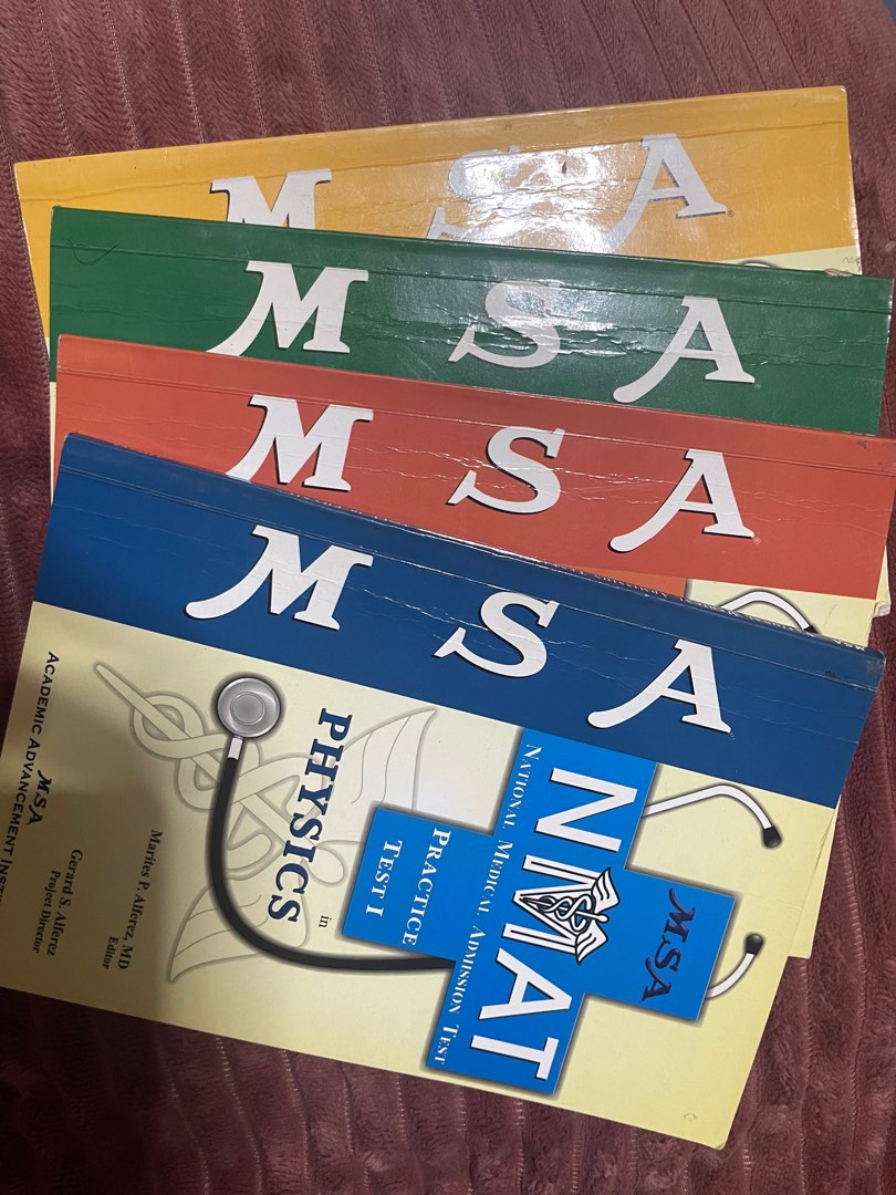 MSA NMAT PRACTICE SET, Hobbies & Toys, Books & Magazines, Assessment ...