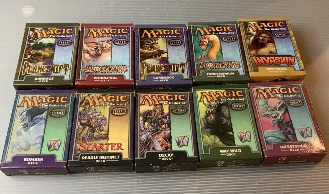 Mtg starter decks, Hobbies & Toys, Toys & Games on Carousell