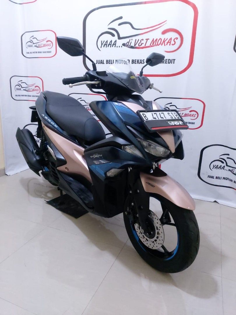 Muraaah.. YAMAHA AEROX S ABS KEYLESS 2019, Motor di Carousell
