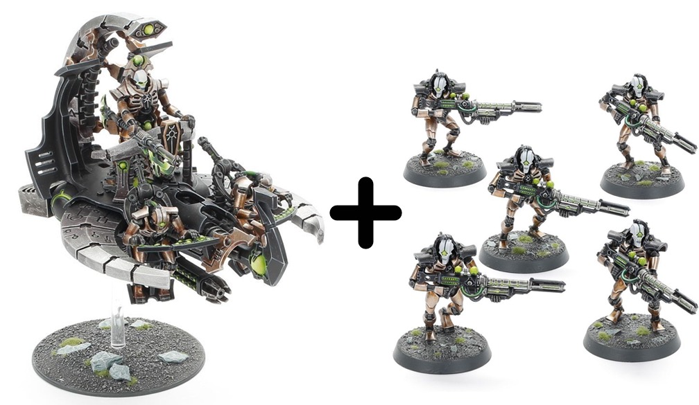 Necron Catacomb Command Barge & Deathmarks, Warhammer 40k, Hobbies ...