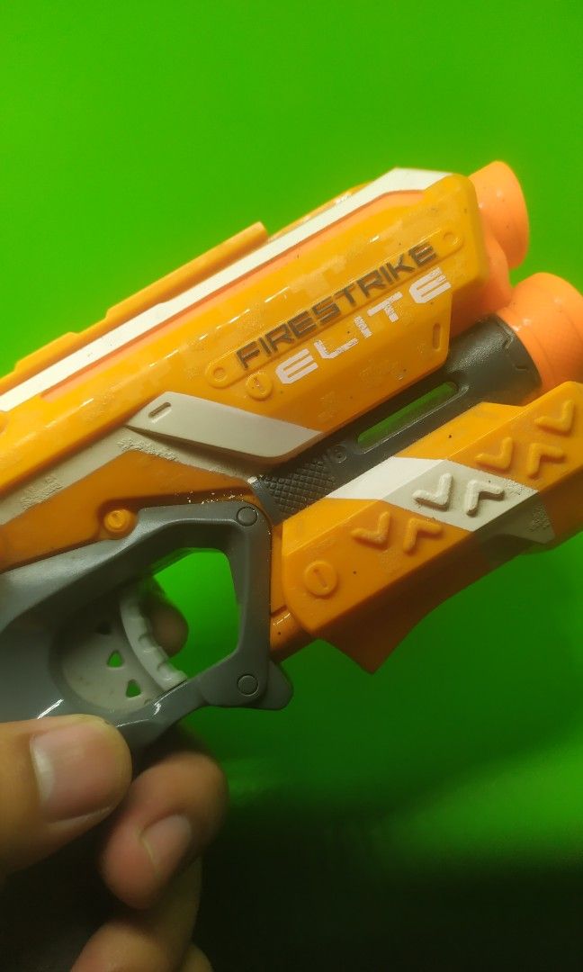 Nerf N-Strike Elite Firestrike Blaster, Toys & Collectibles, Mainan di ...