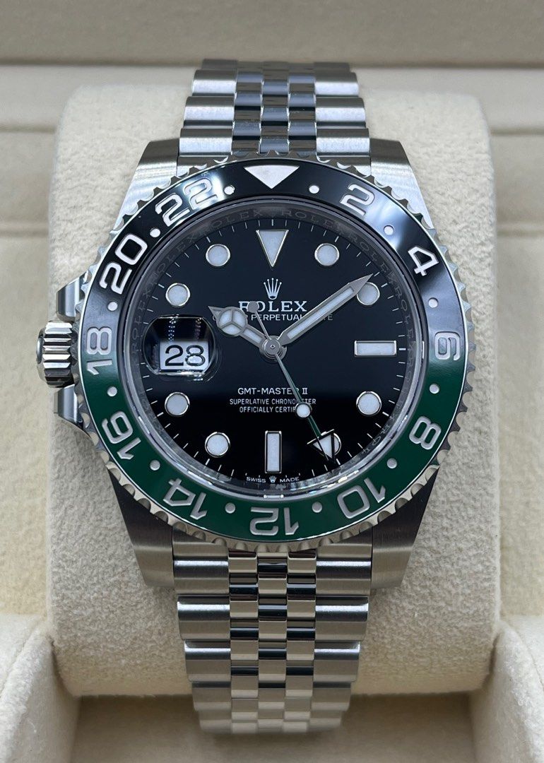 New 2023 Rolex GMT Master Sprite Jubilee 126720VTNR, Luxury, Watches on ...