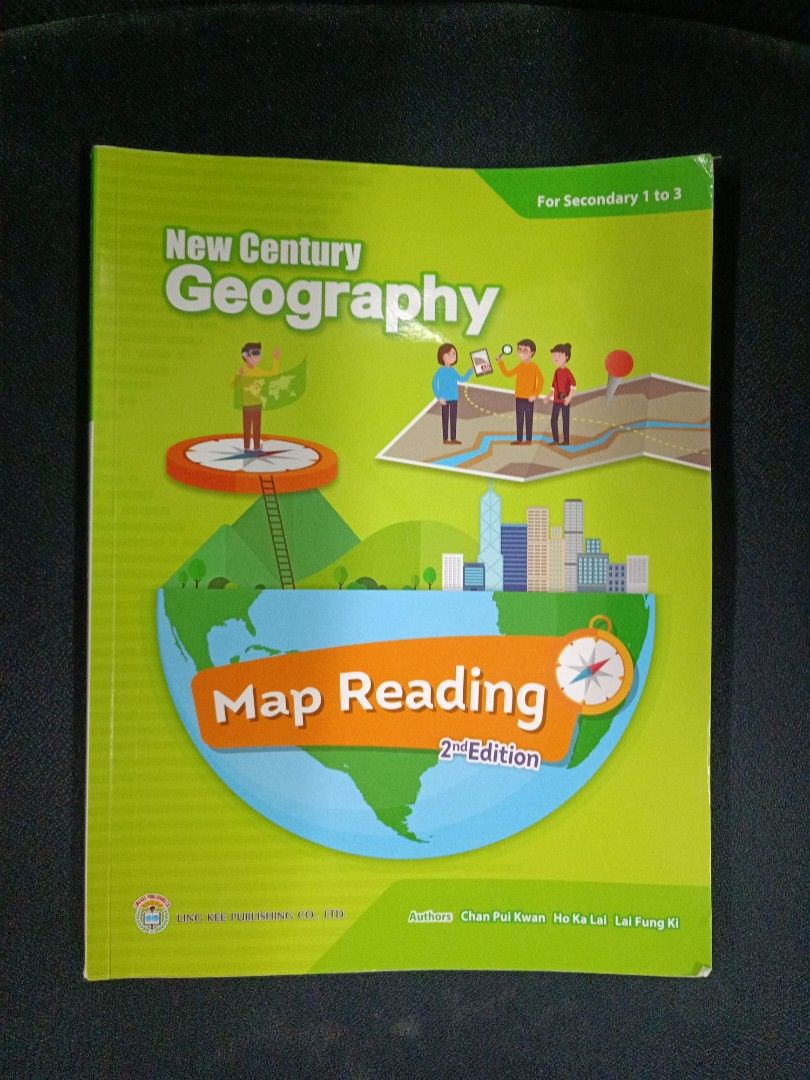 New Century Geography Map Reading 2nd Edition, 興趣及遊戲, 書本 & 文具, 教科書 - Carousell