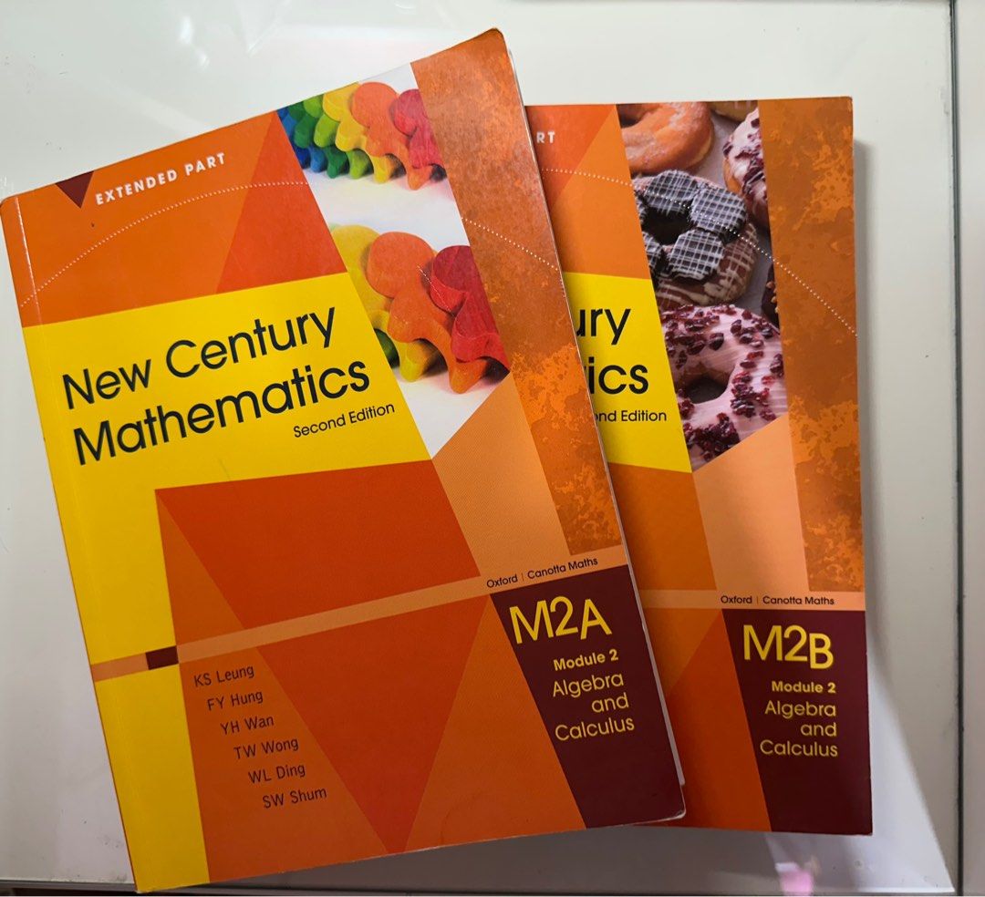 New Century Maths M2A and M2B, 興趣及遊戲, 書本 & 文具, 教科書 - Carousell