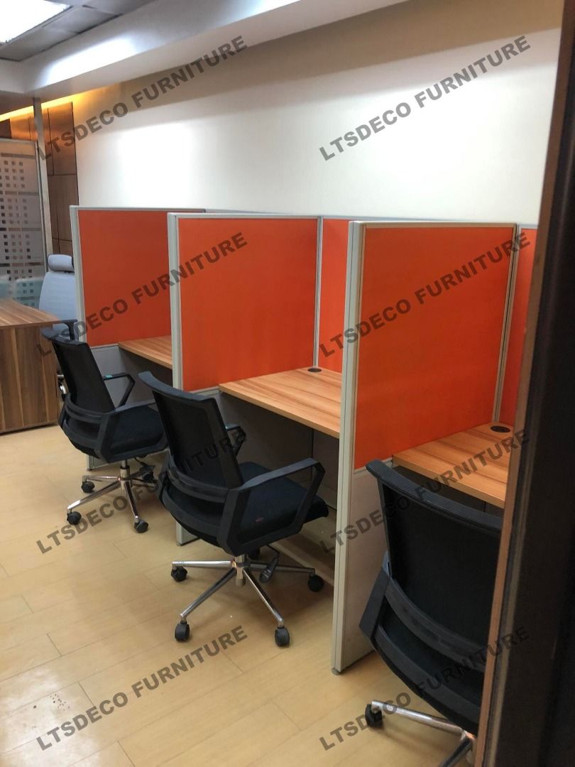 NEW CUBICLE TABLE FURNITURE OFFICE PARTITION SYSTEM, Furniture & Home ...
