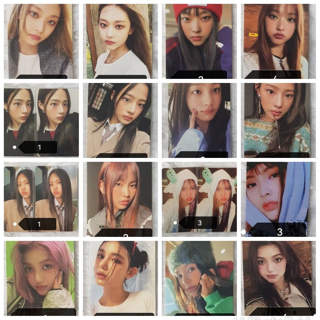 New Jeans Photocards, Hobbies & Toys, Memorabilia & Collectibles, K ...
