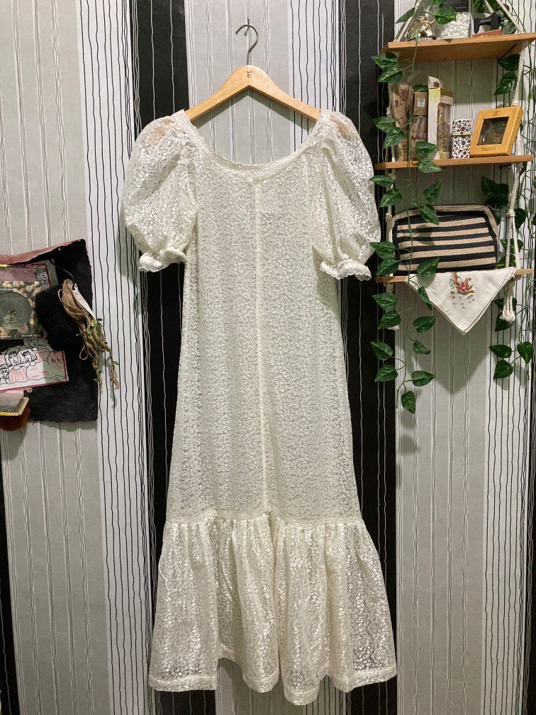 NEW VINTAGE VICTORIAN LONG DRESS ALA NADIN AMIZAH DRESS SUPER MEWAH ...