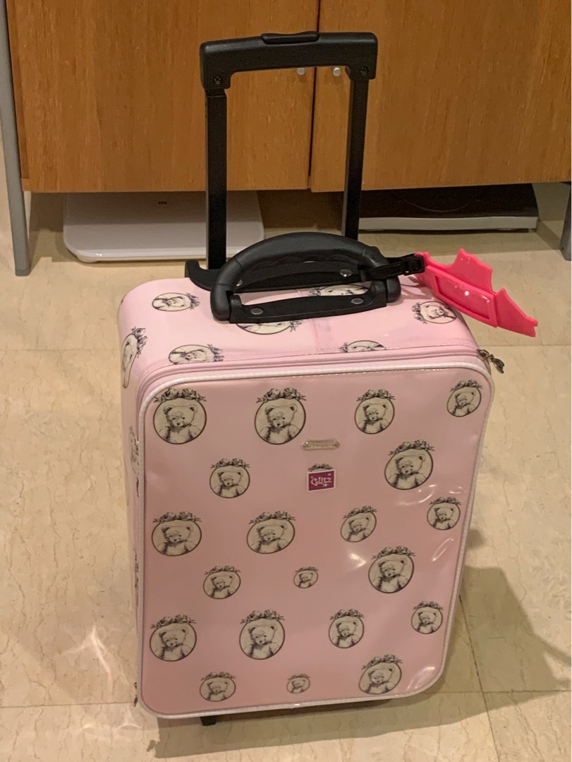 Nicholas and bear small luggage, Hobbies & Toys, Travel, Luggage on ...