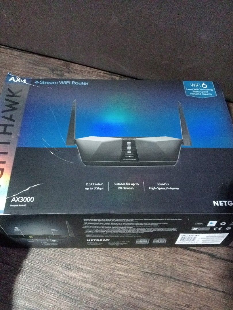 Nighthawk router, Computers & Tech, Parts & Accessories, Networking on ...
