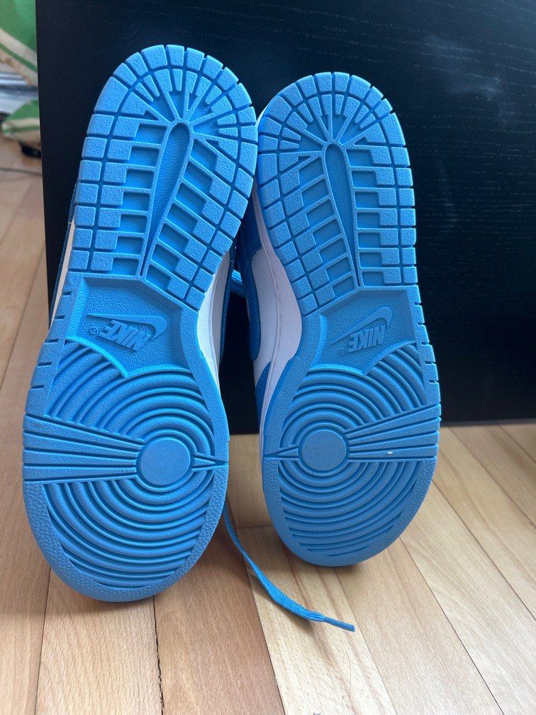 Nike Dunk Unc Blue, Men's Fashion, Footwear, Sneakers on Carousell