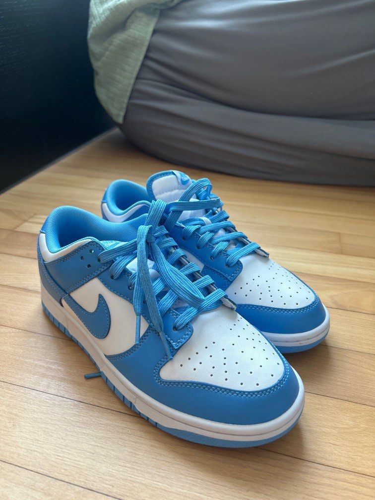 Nike Dunk Unc Blue, Men's Fashion, Footwear, Sneakers on Carousell