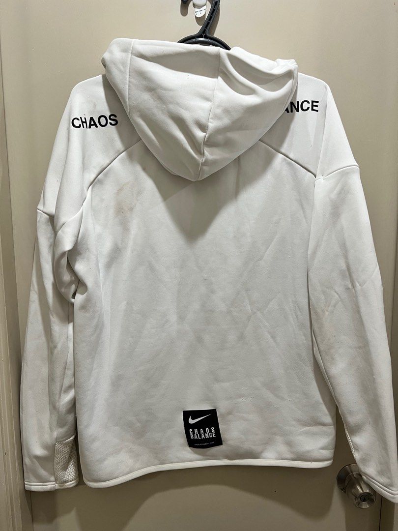 Nike x UNDERCOVER CHAOS BALANCE NRG Hoodie White, Men's Fashion, Coats, Jackets and Outerwear on ...