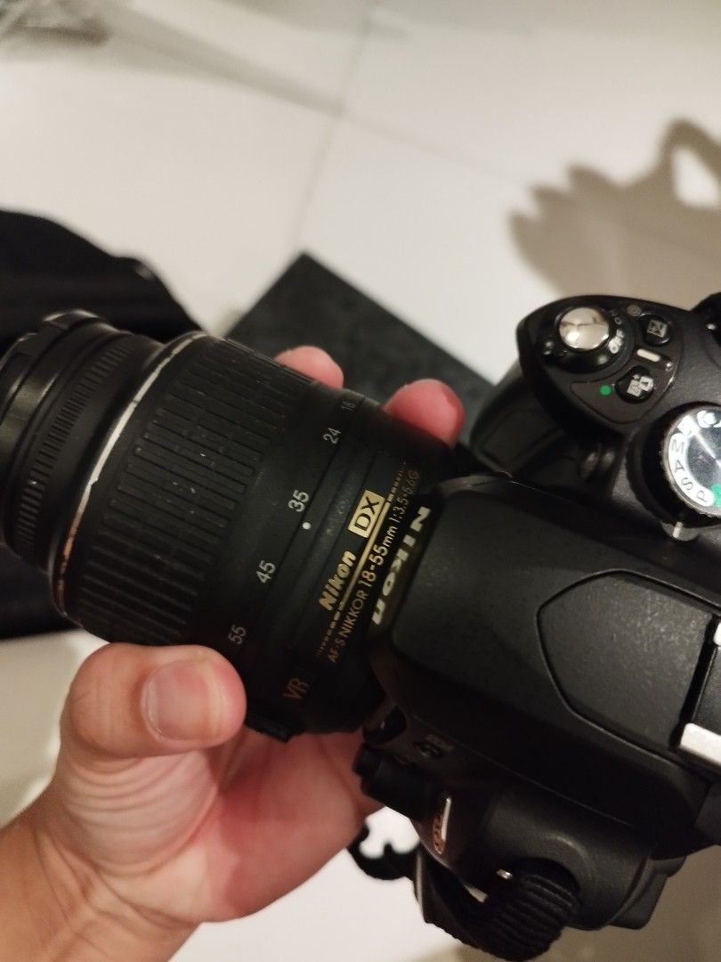 Nikkon D60 with 18-55mm lens fully functional, Photography, Cameras on ...