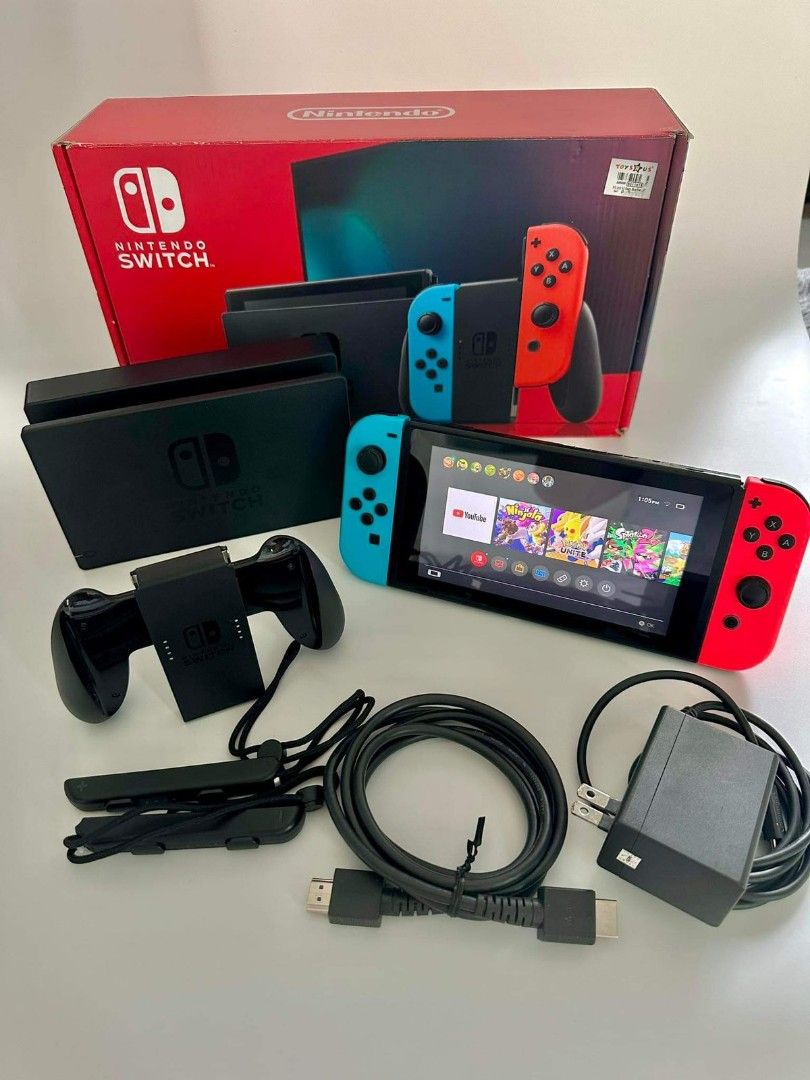 Nintendo Switch Version 2, Video Gaming, Video Game Consoles, Nintendo on Carousell