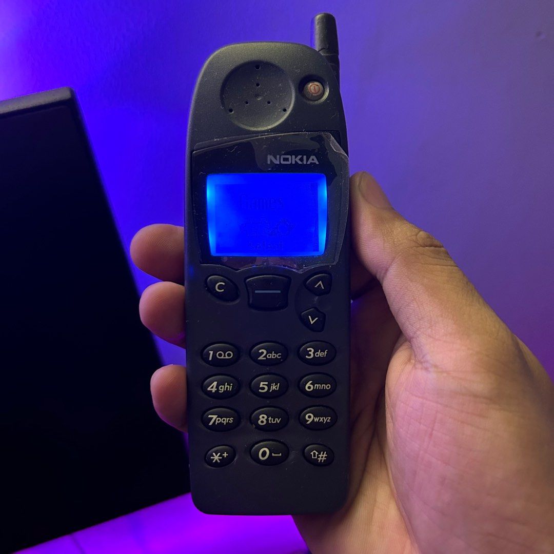 Nokia 5110 Refurbished Blue Backlight Globe Lock, Mobile Phones ...