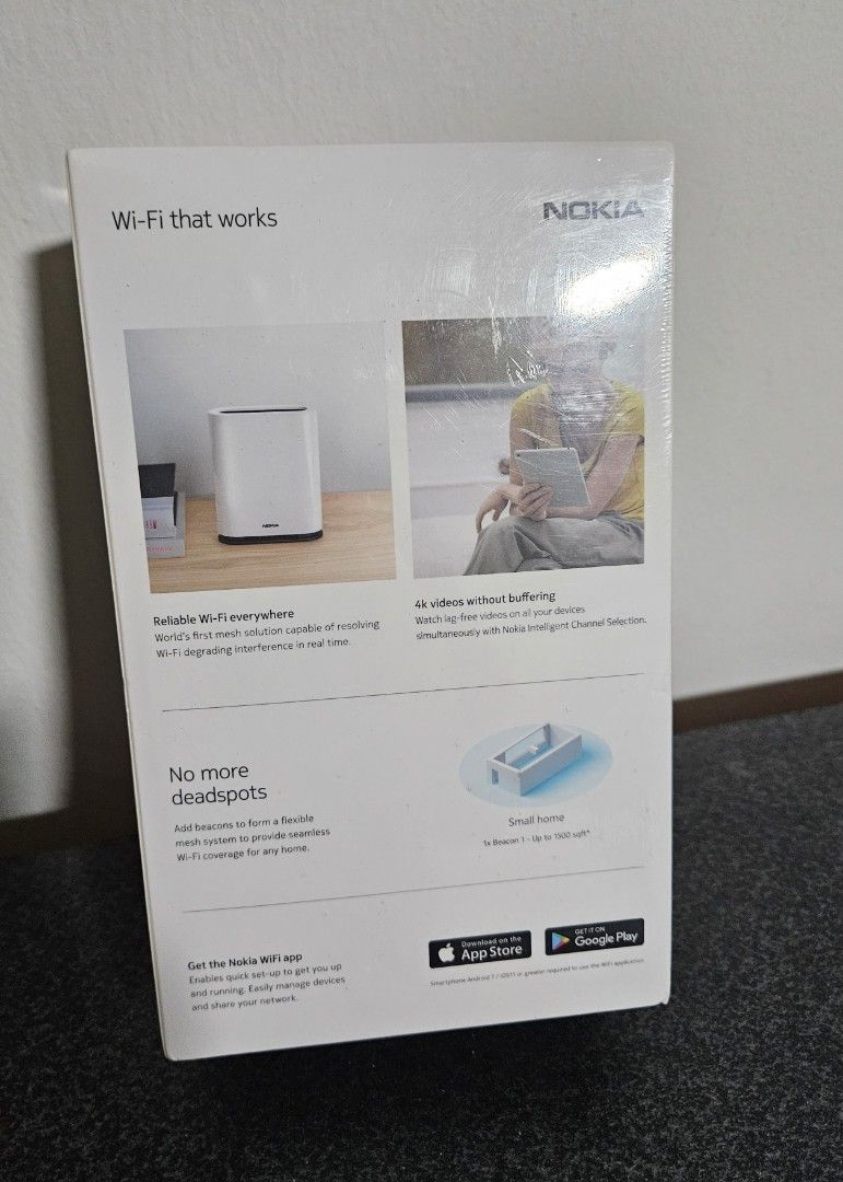 Nokia WiFi Beacon 1 Mesh Router, Computers & Tech, Parts & Accessories ...
