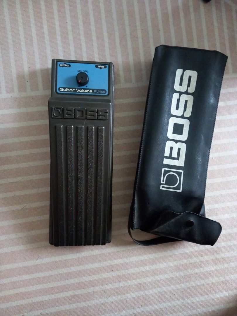 NOS VINTAGE CLASSIC BOSS FV-100 VOLUME PEDAL, Hobbies & Toys, Music ...