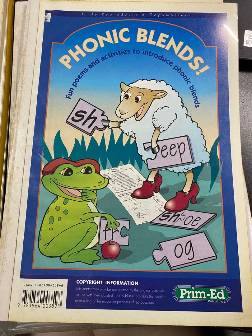 Nursery kindergarten Phonics & Blend, Hobbies & Toys, Books & Magazines ...