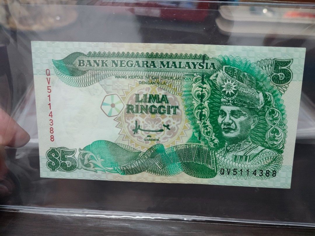 Old Malaysia Bank Note - RM5, Hobbies & Toys, Collectibles ...