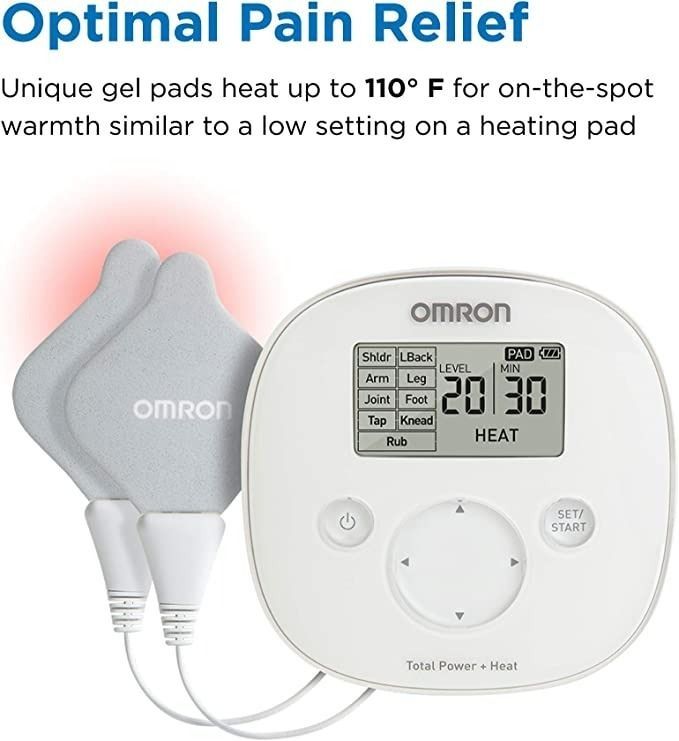 Omron Total Power + Heat TENS Unit 溫熱低週波治療器 PM800 HV-F320 (實體門市 平行進口 ...