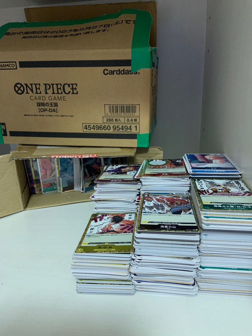 One piece bulk cards, Hobbies & Toys, Toys & Games on Carousell
