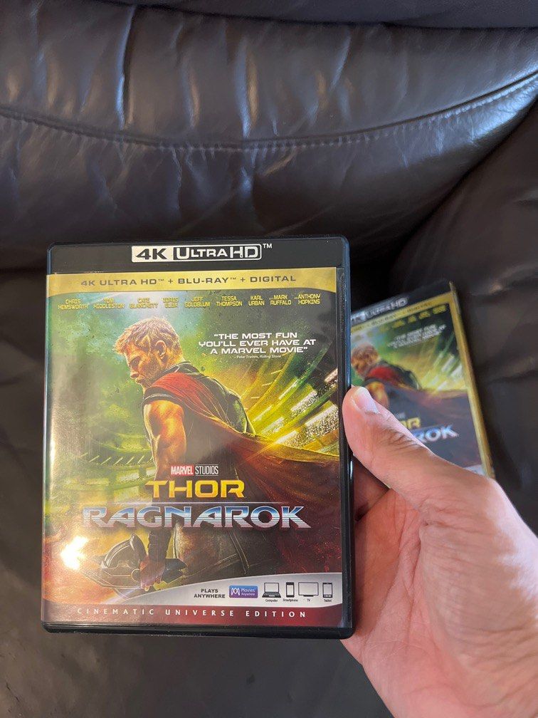 (OOP)(4K) Thor Ragnarok - 4K UHD Ultra HD Blu-ray bluray, Hobbies ...