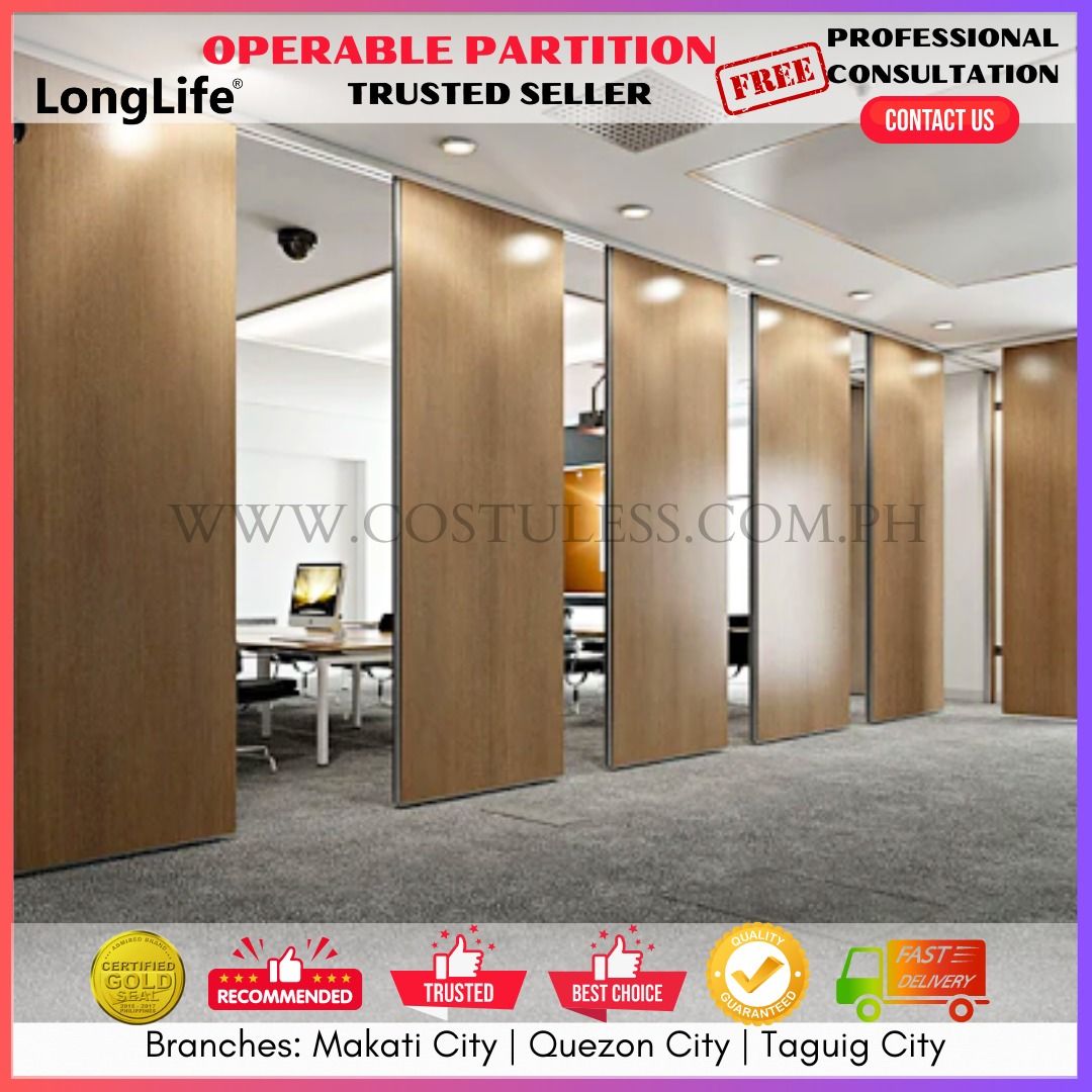 Operable Partition, Acoustic Partitions, Accordion Door, Office Furniture, PVC Accordion Doors ...