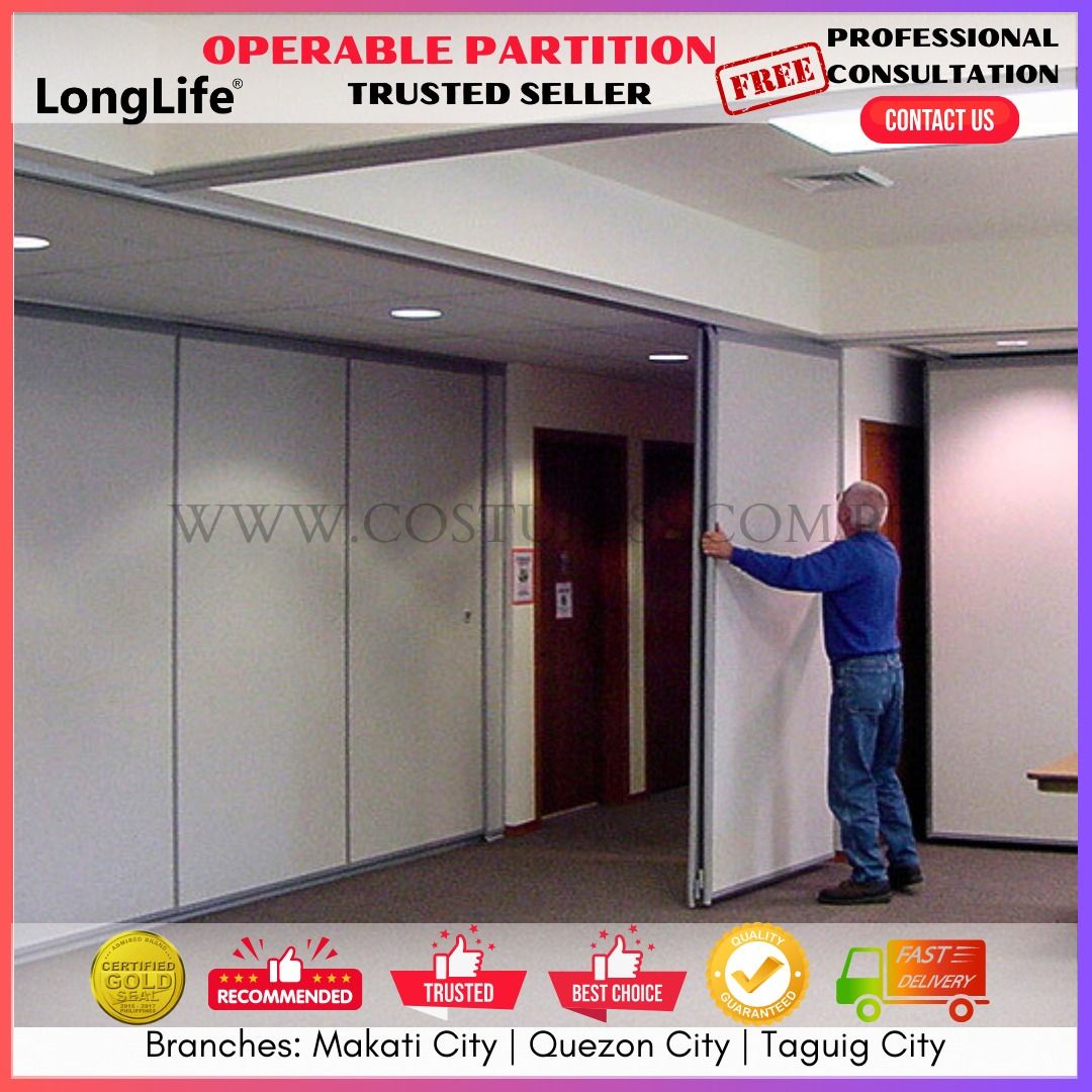 Operable Partition, Acoustic Partitions, Accordion Door, Office ...