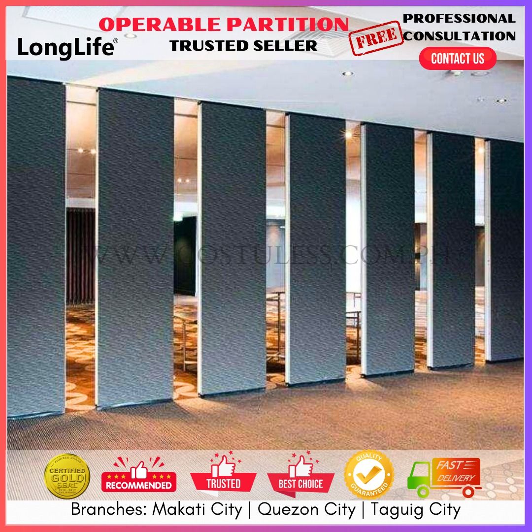 Operable Partition, Acoustic Partitions, Accordion Door, Office Furniture, PVC Accordion Doors ...
