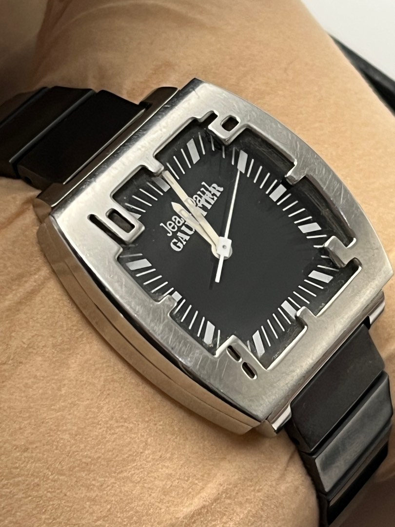 Original Jean Paul Gaultier Square Quartz Watch on Carousell