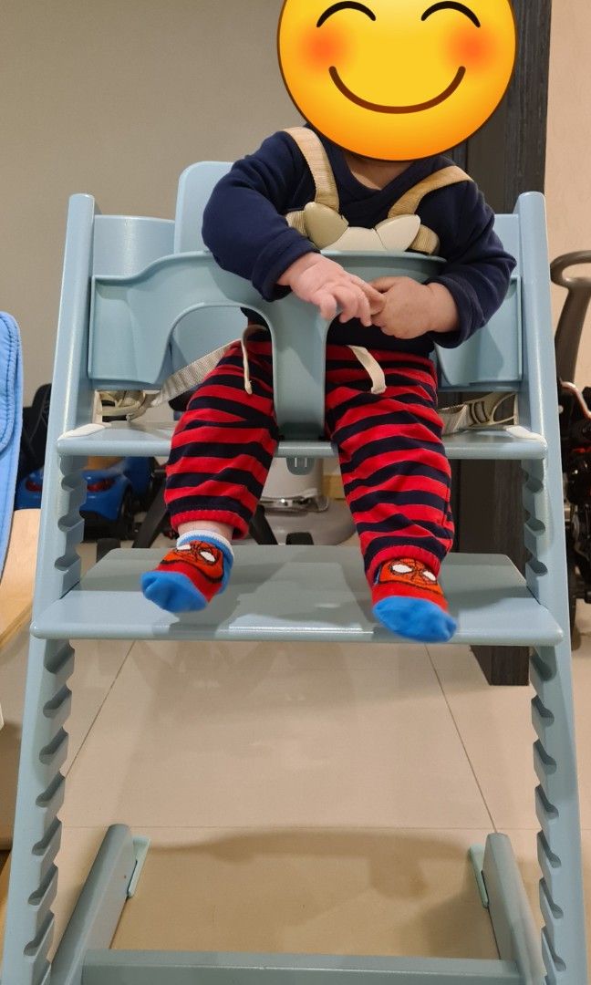 Original Stokke Baby Set (Aqua Blue), Babies & Kids, Baby Nursery ...