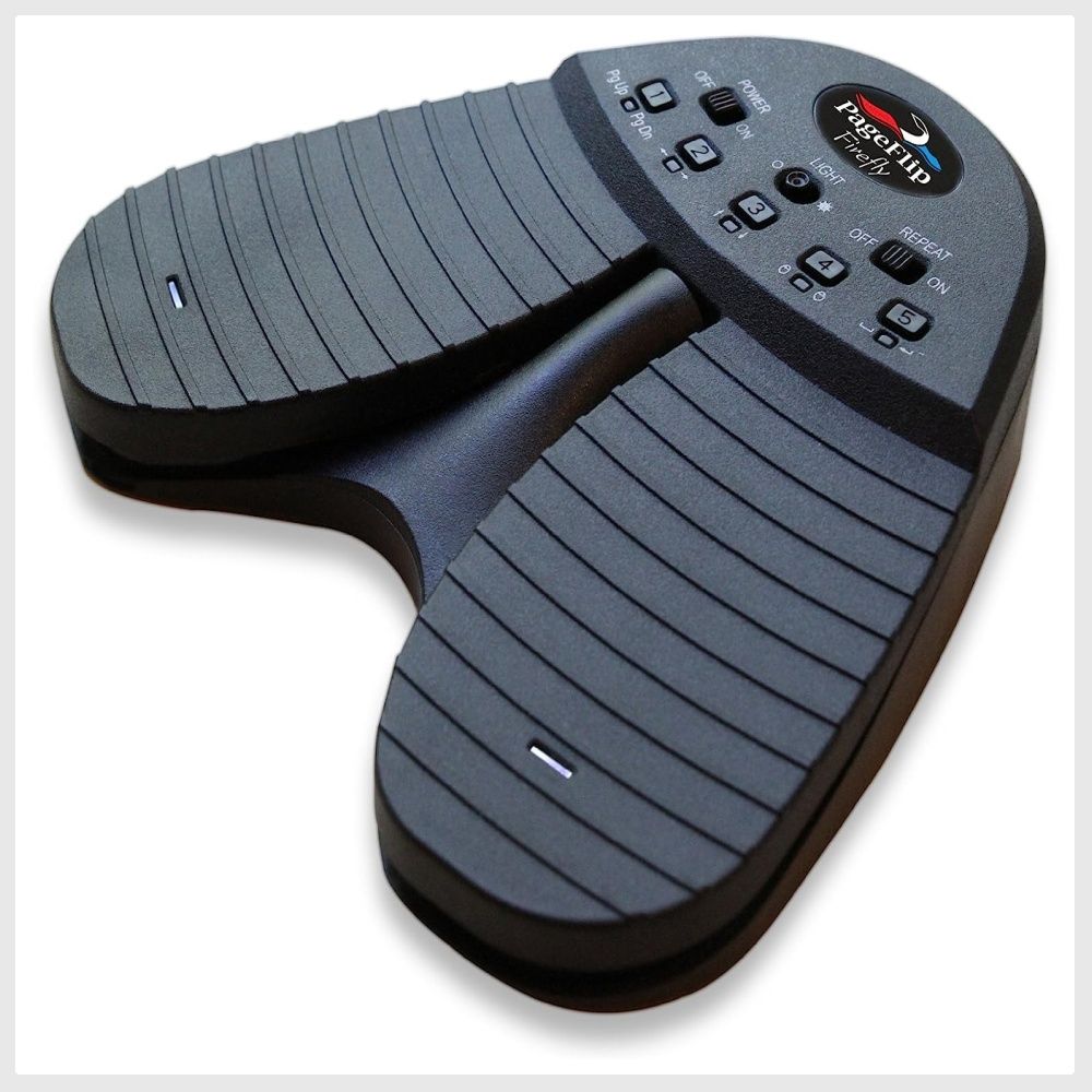 PageFlip Firefly Premium Bluetooth/USB Page Turner Pedal, Hobbies ...