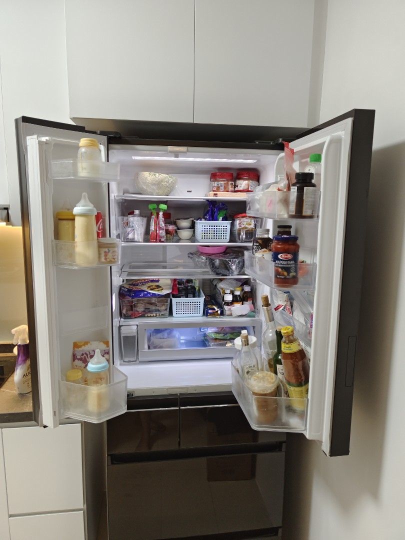 Panasonic F503GT 6 door Fridge *Made in Japan*, TV & Home Appliances ...