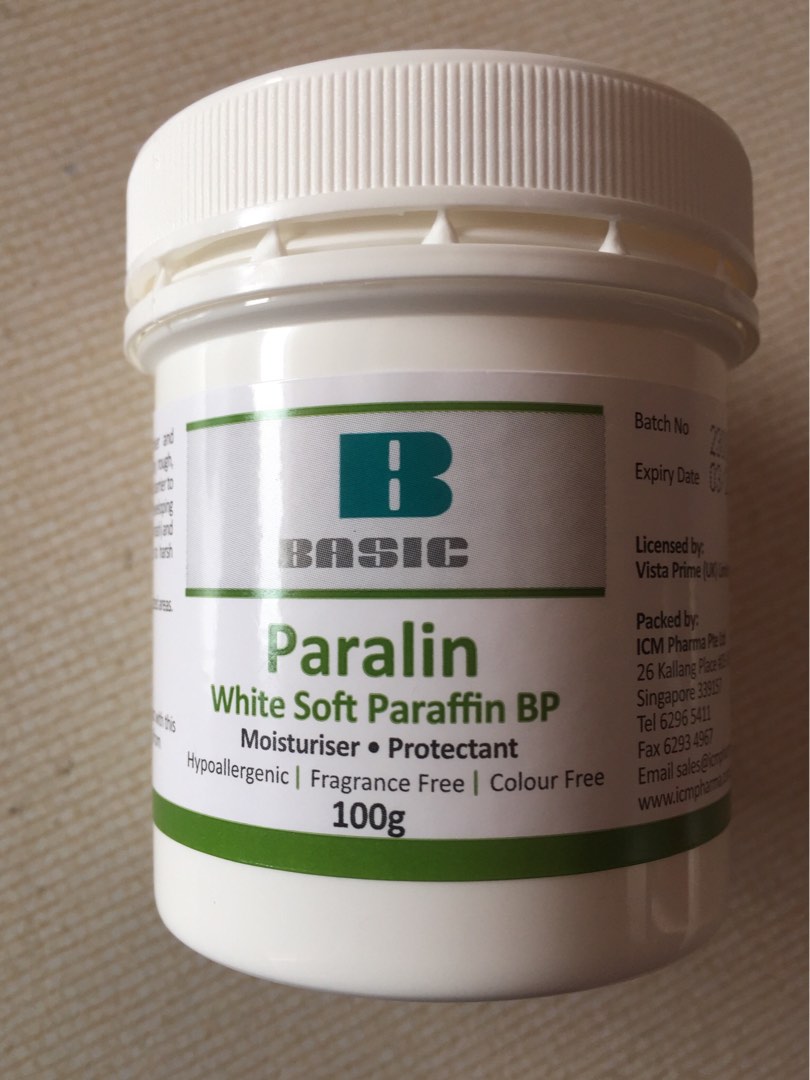 Paralin Paraffin BP 100g Exp: 03/27, Health & Nutrition, Medical ...