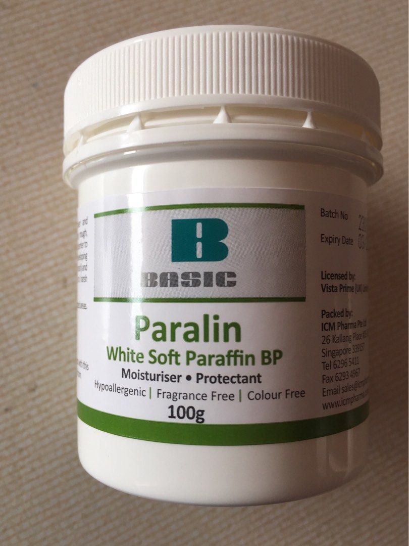 Paralin Paraffin BP 100g Exp: 03/27, Health & Nutrition, Medical ...