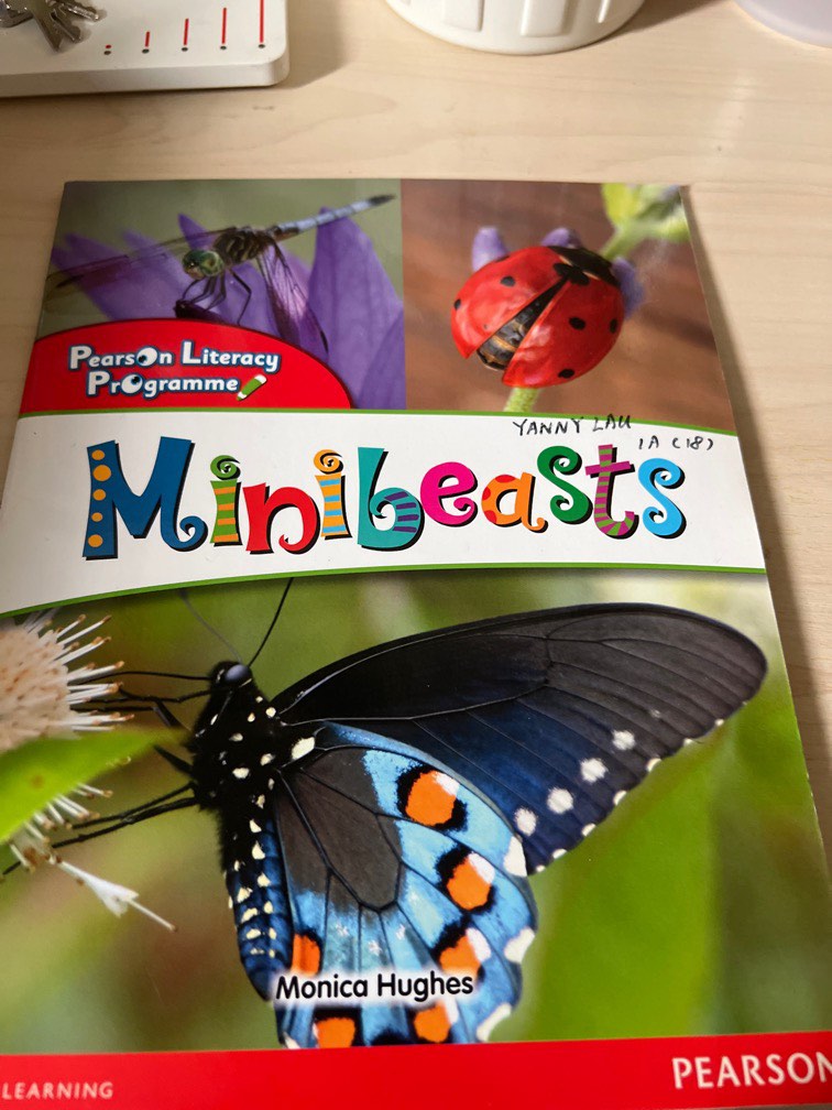 Pearson minibeasts, 興趣及遊戲, 書本 & 文具, 小說 & 故事書 - Carousell