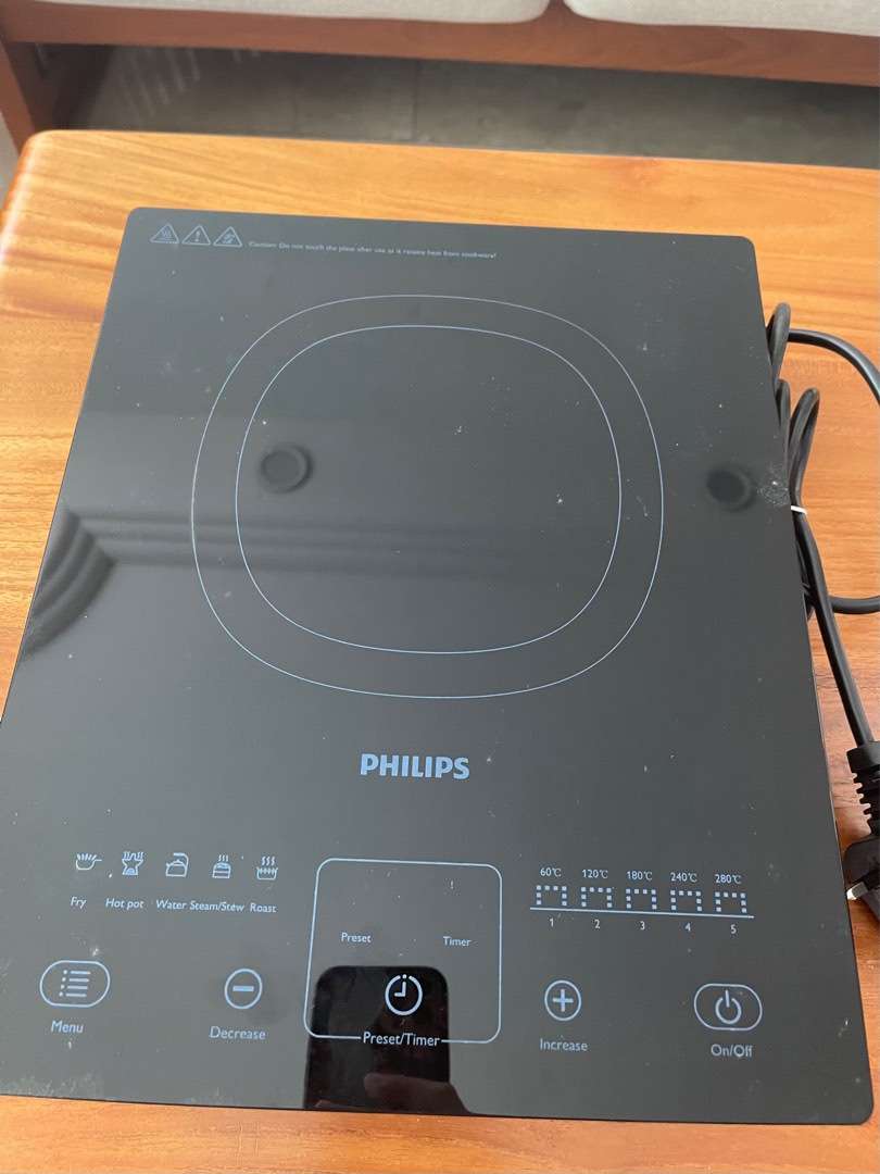 Philips induction cooker, TV & Home Appliances, Kitchen Appliances ...