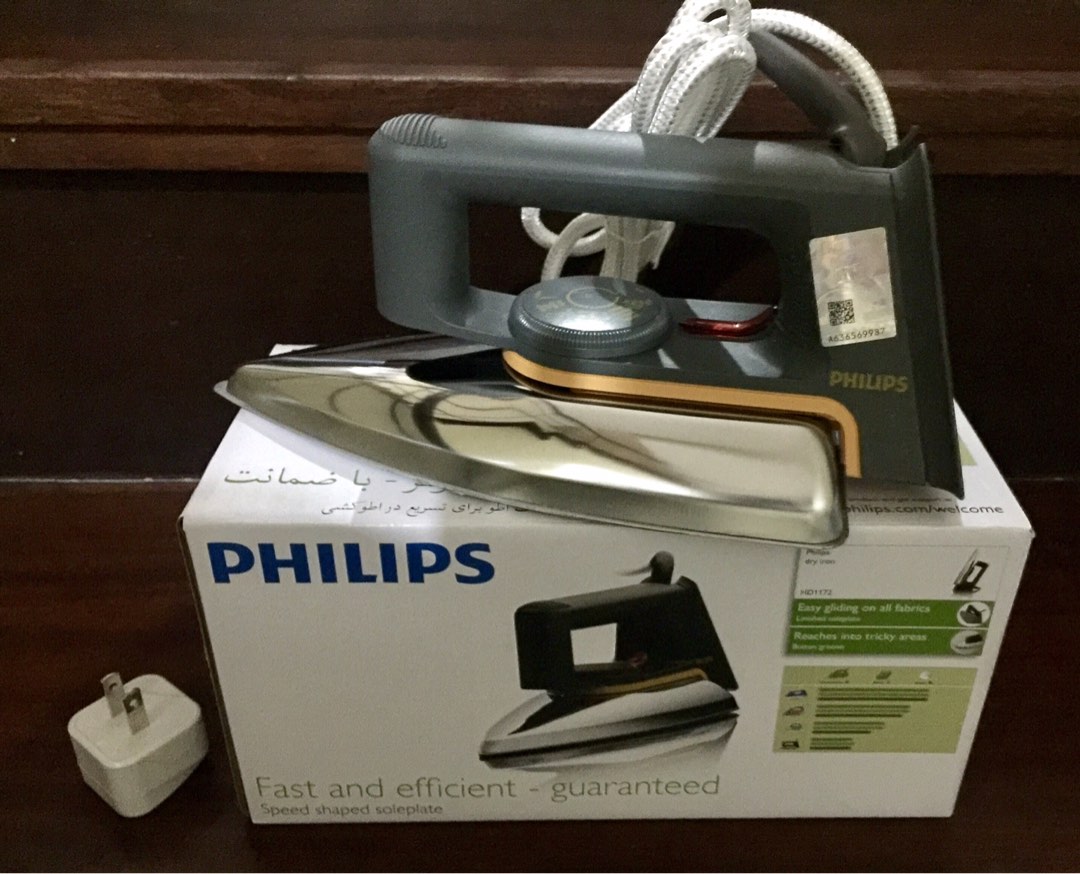 Philips Iron, TV & Home Appliances, Irons & Steamers on Carousell